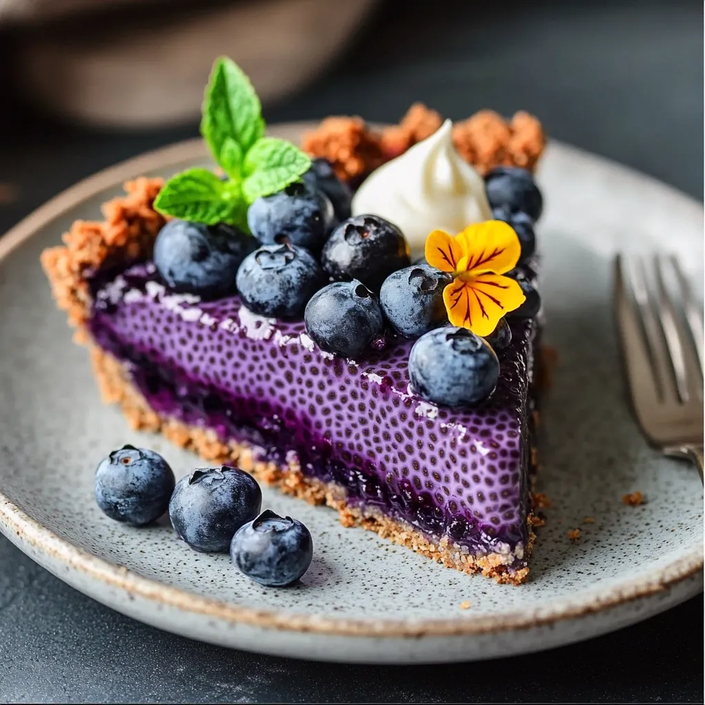 Blueberry Chia Pie: A Deliciously Healthy Dessert – lily cooking