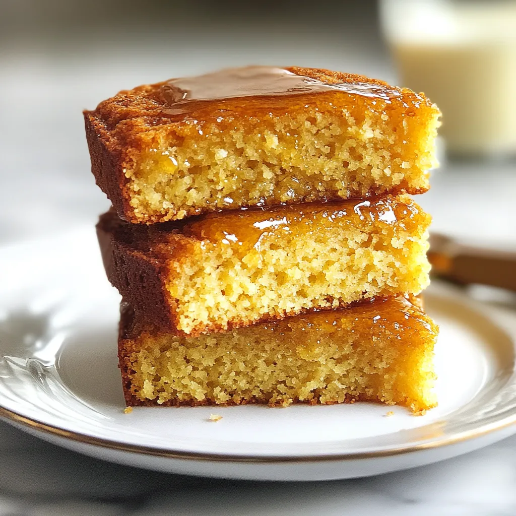 Brown Butter Honey Cornbread Cake – lily cooking