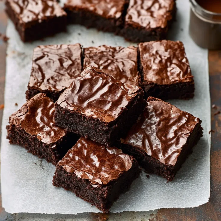 Chocolate Espresso Fudge Brownies – lily cooking